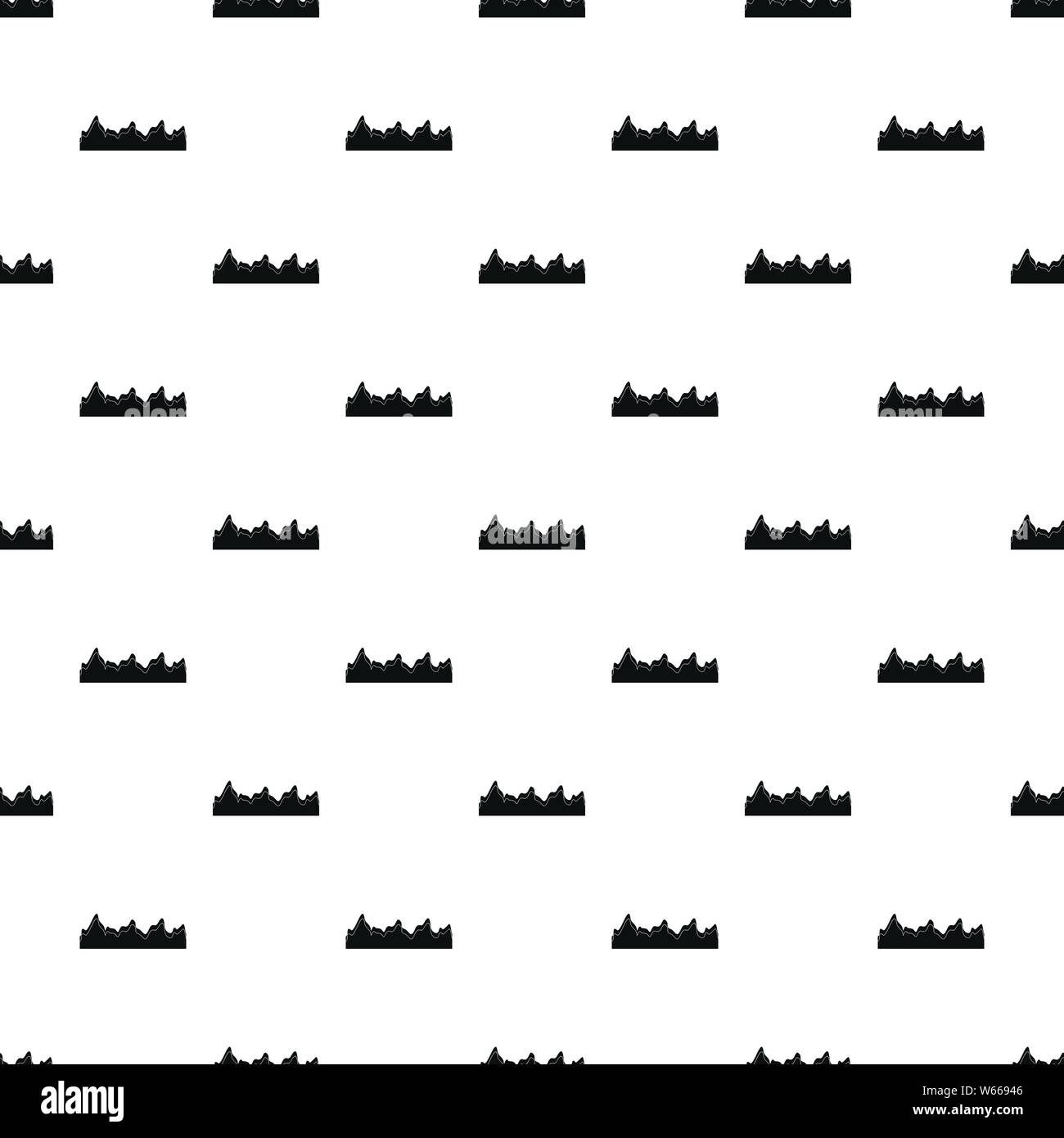 Equalizer song radio pattern seamless vector repeat geometric for any web design Stock Vector ...