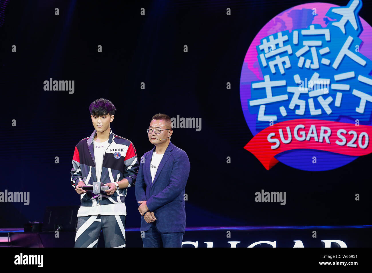 Chinese singer and actor Huang Zitao, better known as Z.Tao, attends a launch event for the ...