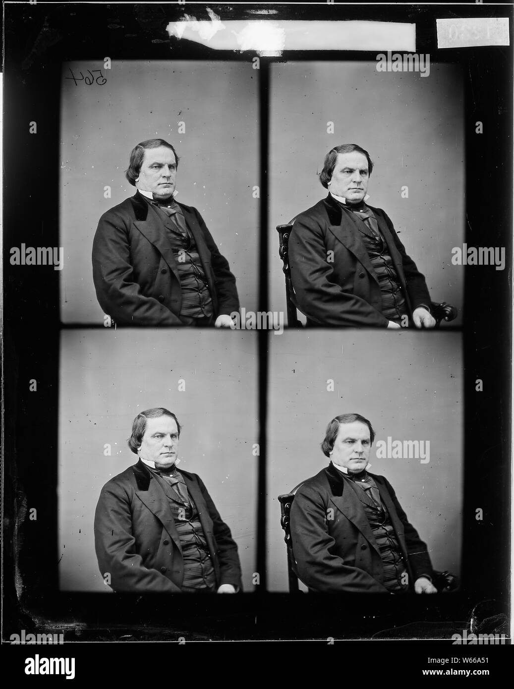 Hon. Lewis E. Parsons, provisonal Governor of Alabama Stock Photo - Alamy