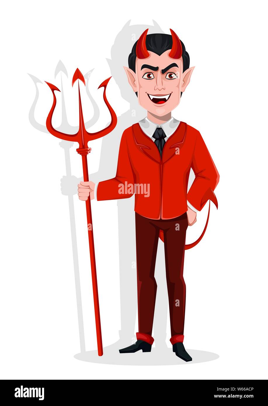 Man male cartoon devil satan hi-res stock photography and images - Alamy
