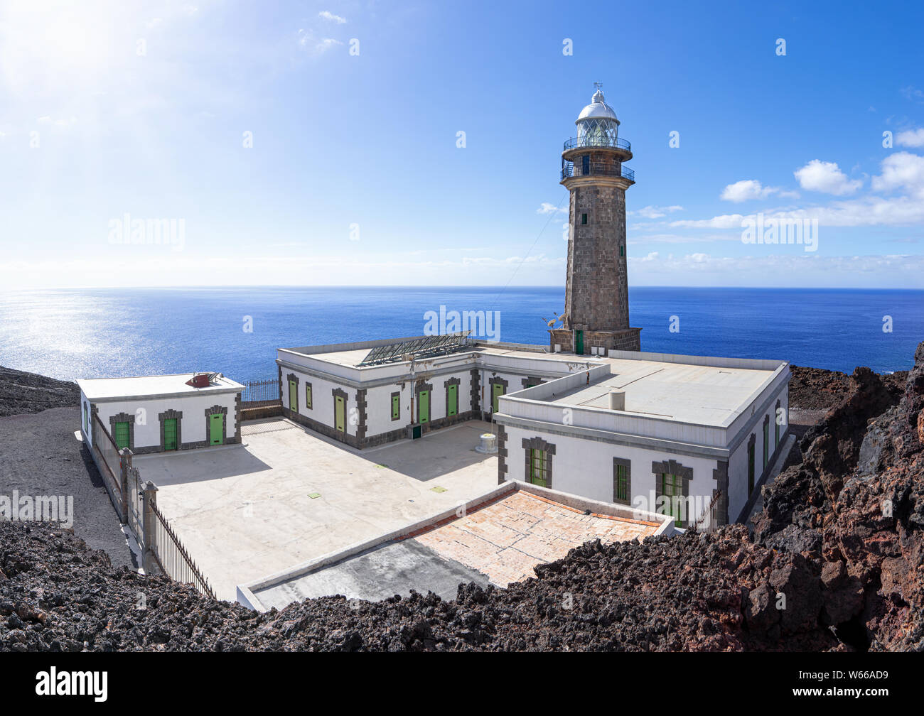 Lighthouse Faro de Orchilla on the island of El Hierro Stock Photo - Alamy