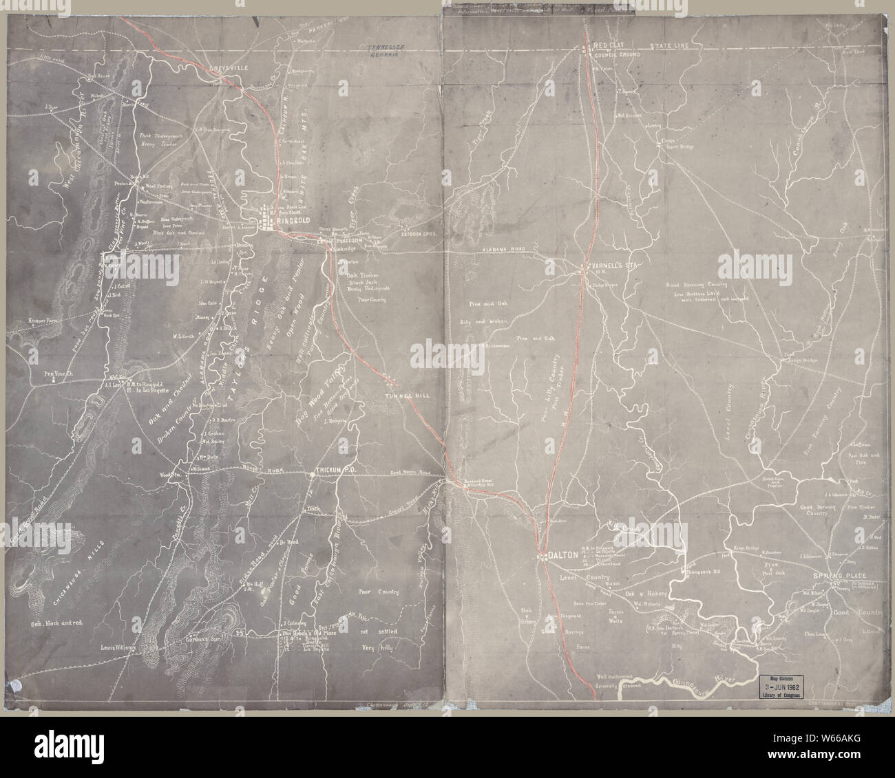 Walker County Ga Map