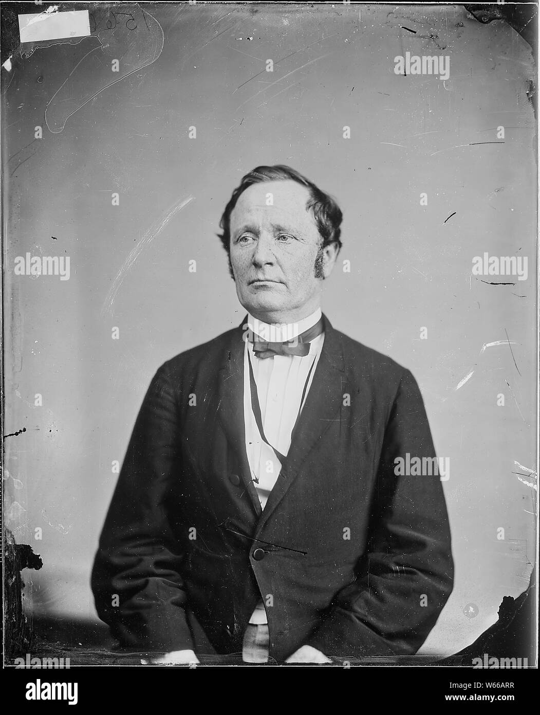 Hon thomas a hendricks Black and White Stock Photos & Images - Alamy