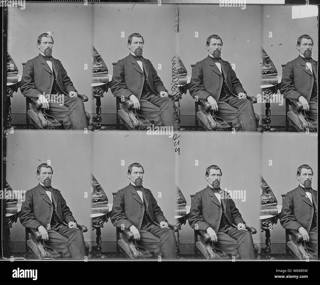 Hon. William J. Allen, Ill Stock Photo - Alamy