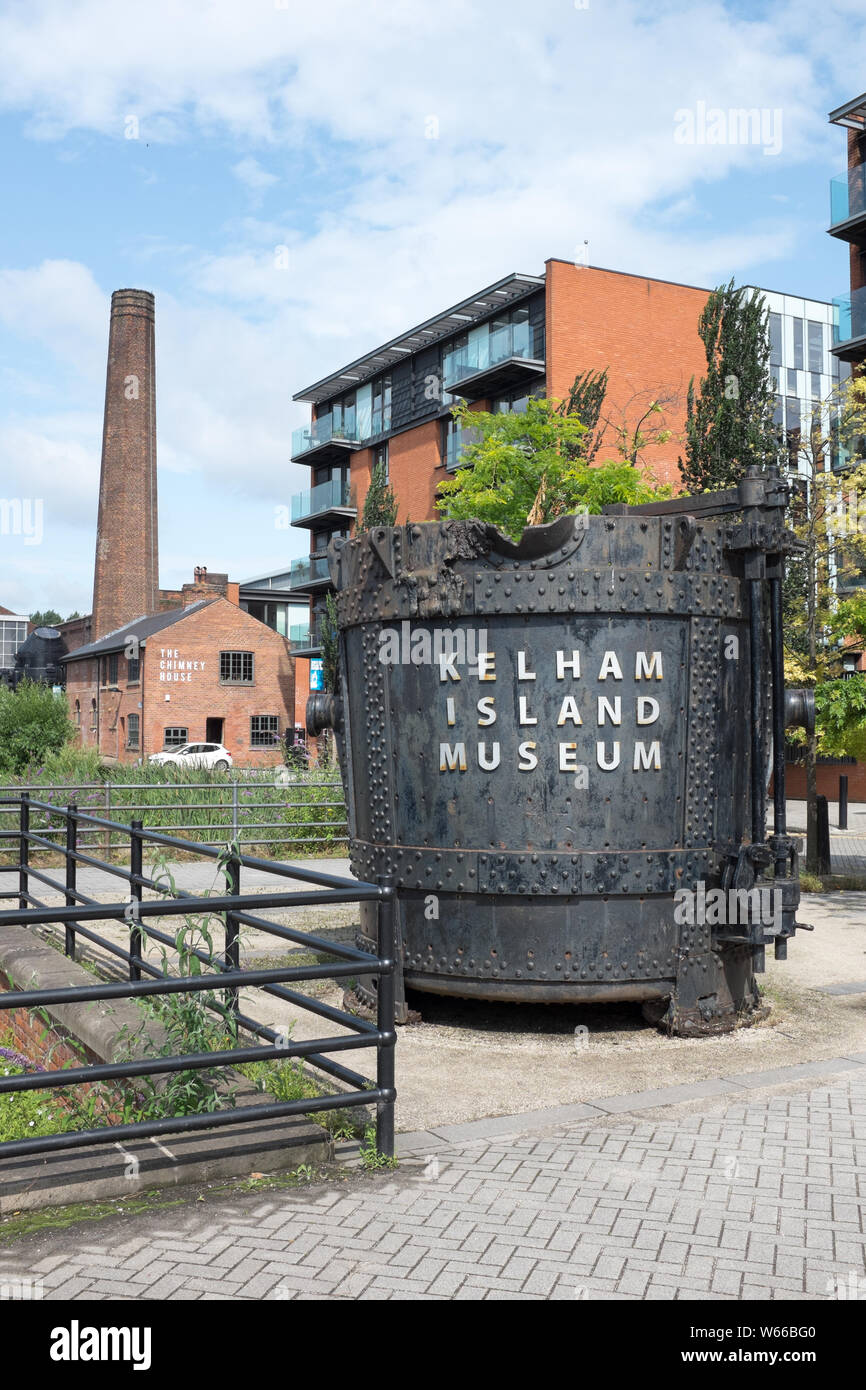 Kelham Island in Sheffield South Yorkshire England UK Stock Photo - Alamy