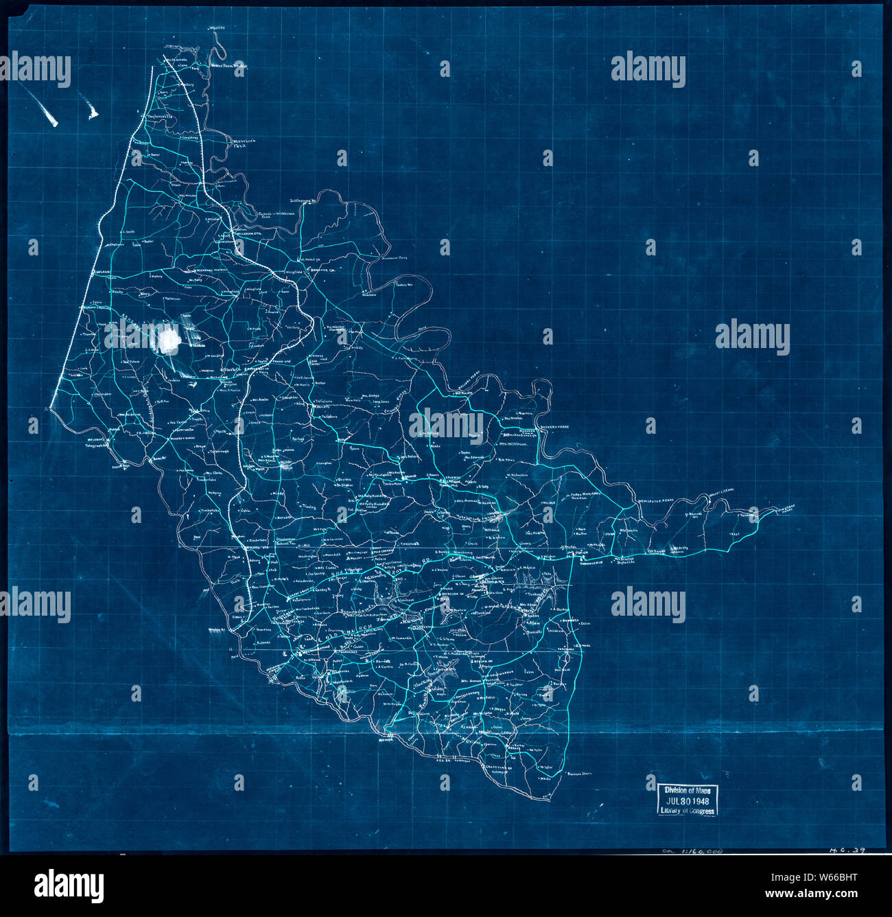 Civil War Maps 2000 Map of Hanover County Va Inverted Rebuild and ...