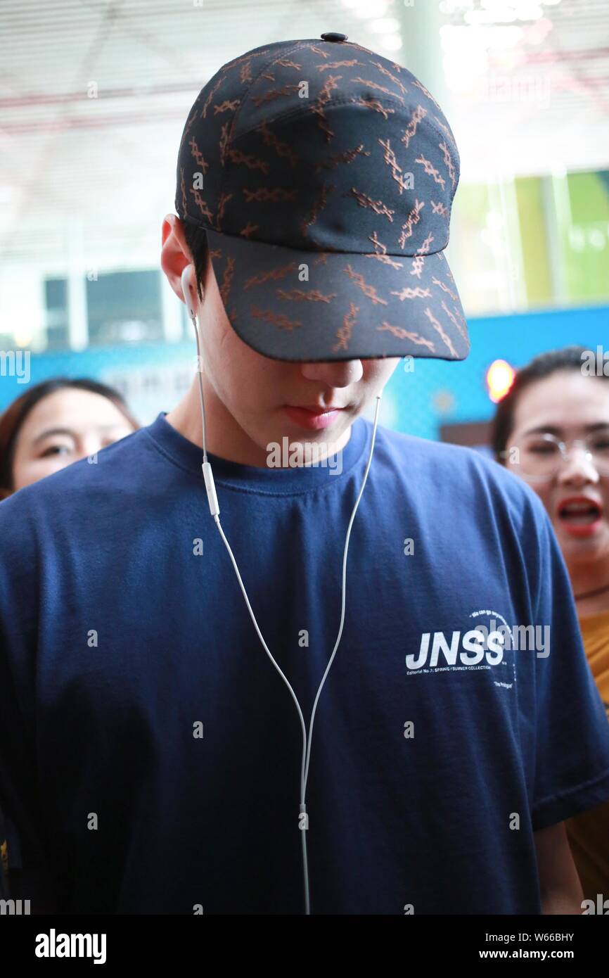 South Korean singer and actor Oh Se-hun, better known mononymously as ...