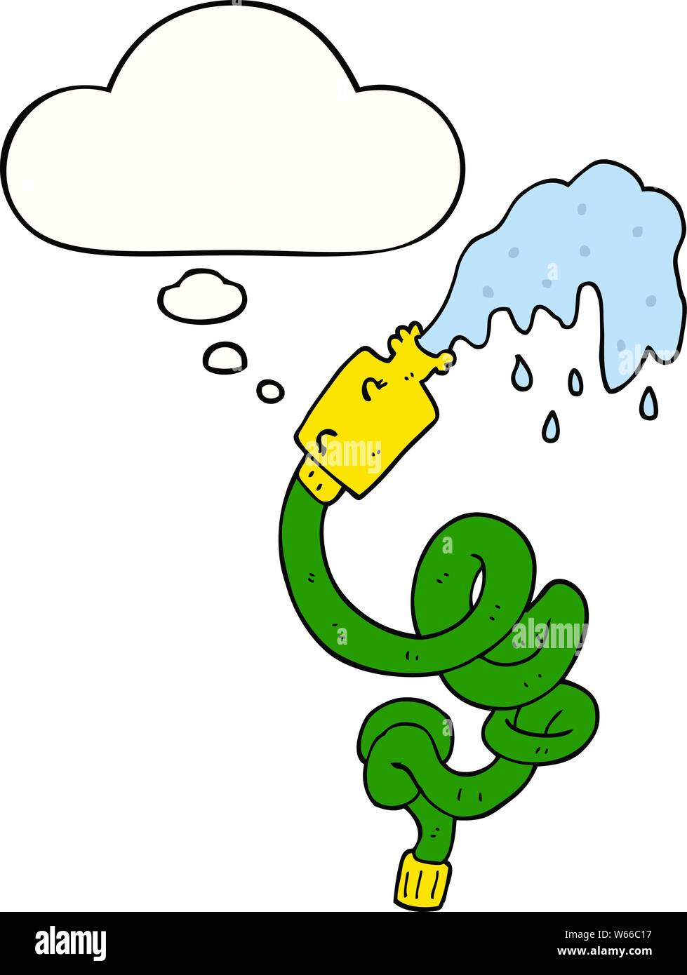 Freehand drawn cartoon hose pipe hi-res stock photography and images ...