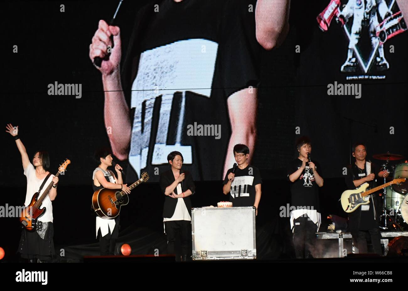 Japanese musician and singer Teruhiko Kobashi, better known by his ...