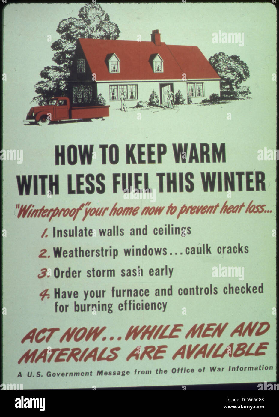How to Keep Warm With Less Fuel This Winter Stock Photo - Alamy