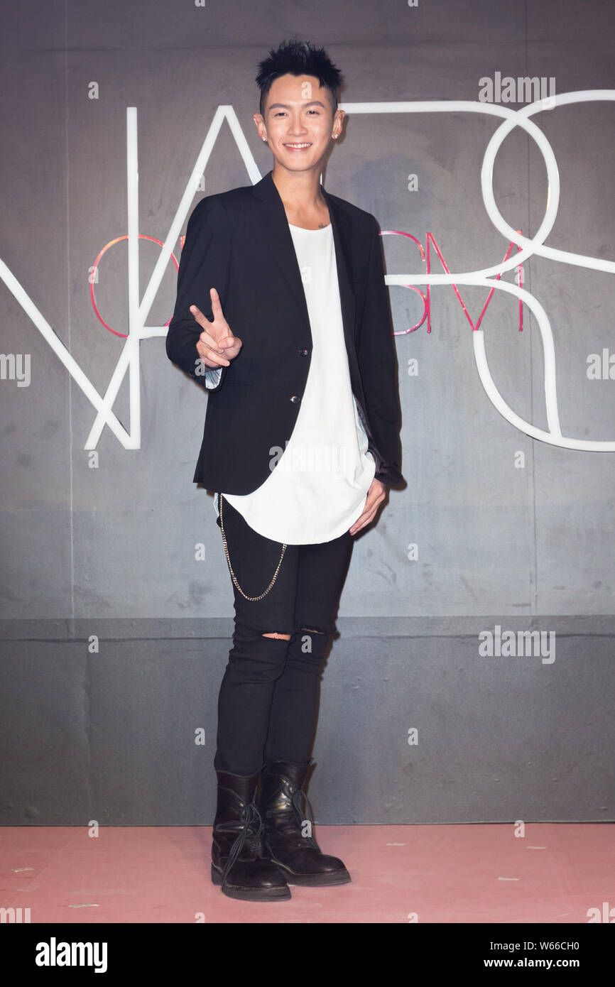 **TAIWAN OUT**Taiwanese actor and singer Kai Ko attends the NARS party ...