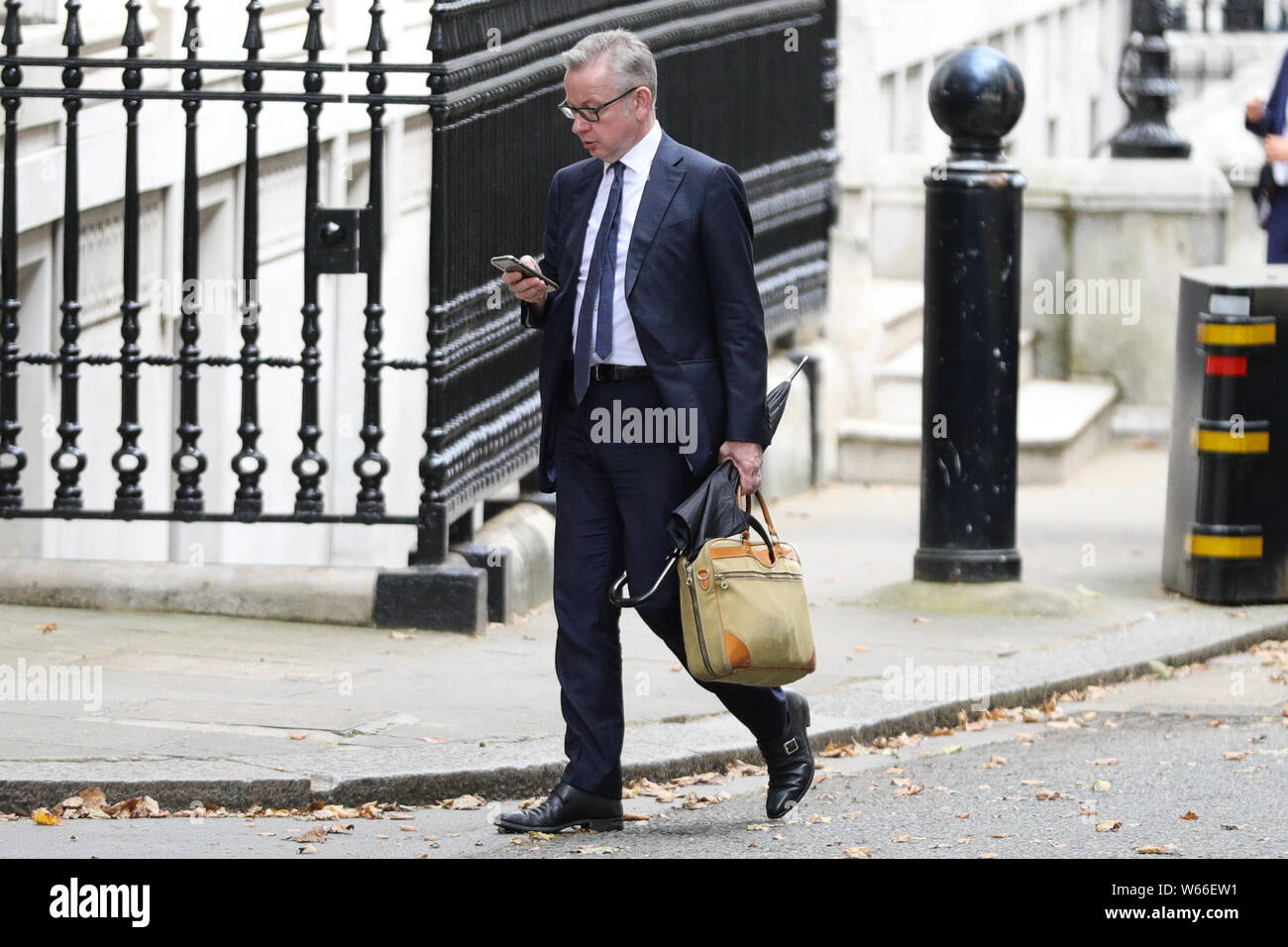 Chancellor of the Duchy of Lancaster Michael Gove arrives in Downing ...