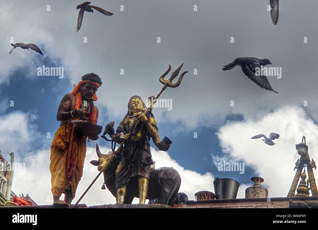 Month of shrawan hi-res stock photography and images - Alamy