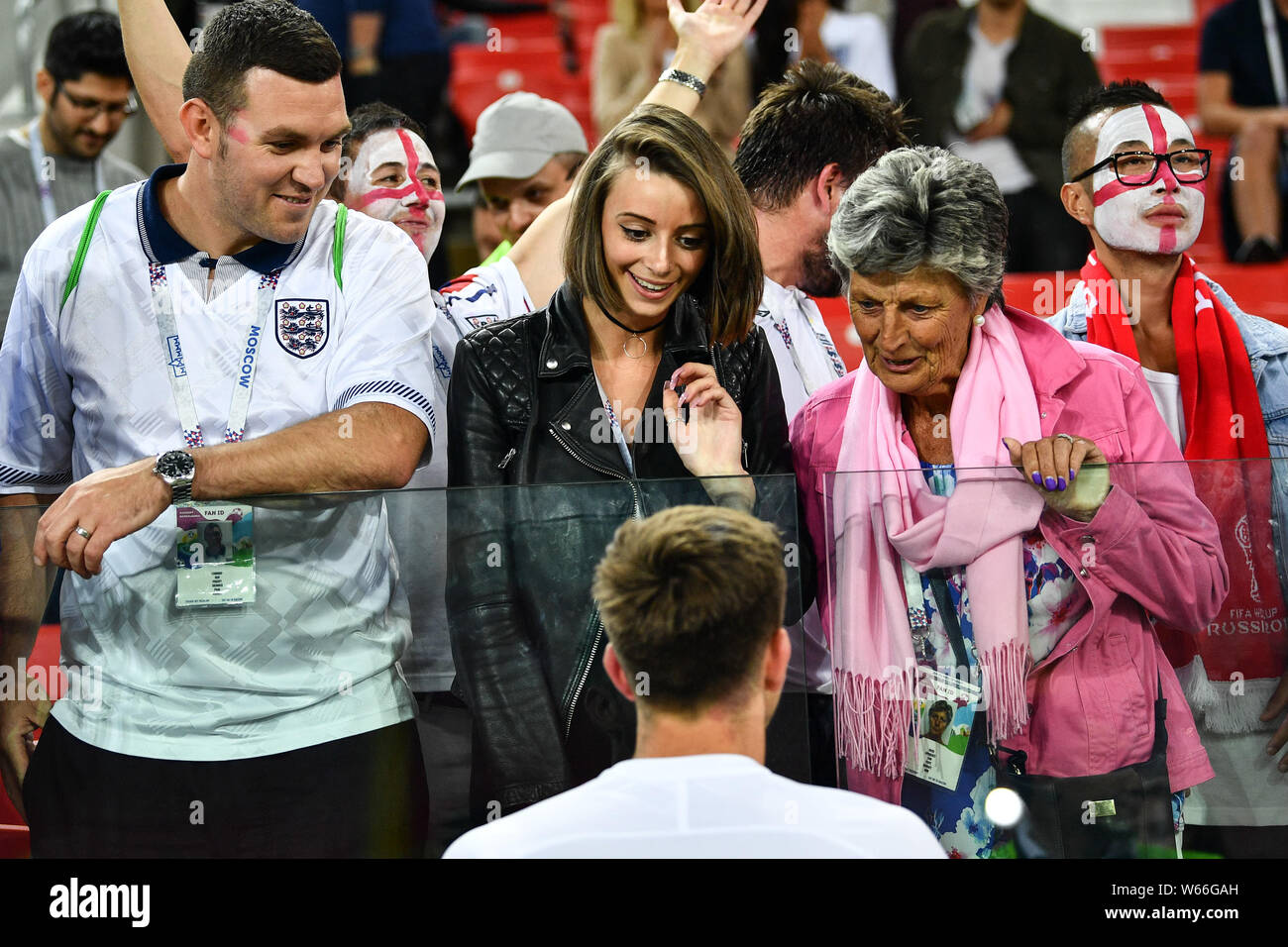 Shannon Horlock, the girlfriend of goalkeeper Nick Pope of England ...