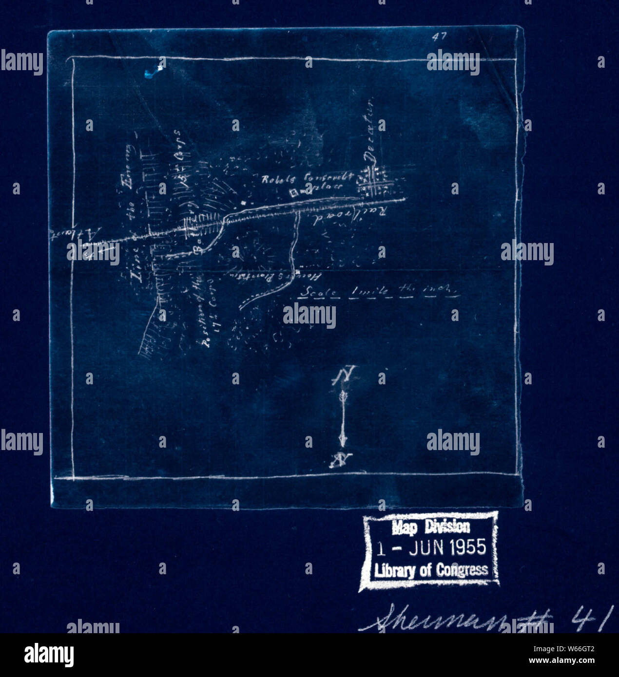 Civil War Maps 2071 Map of the battle of Atlanta Georgia July 22 1864 ...