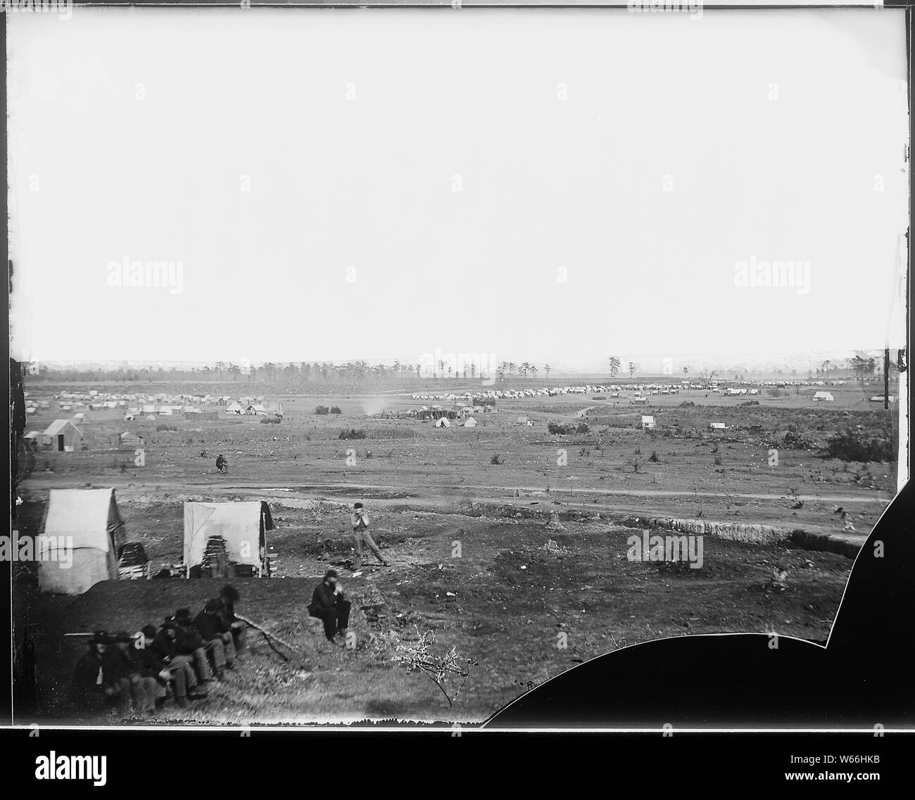 Infantry camp Black and White Stock Photos & Images - Alamy