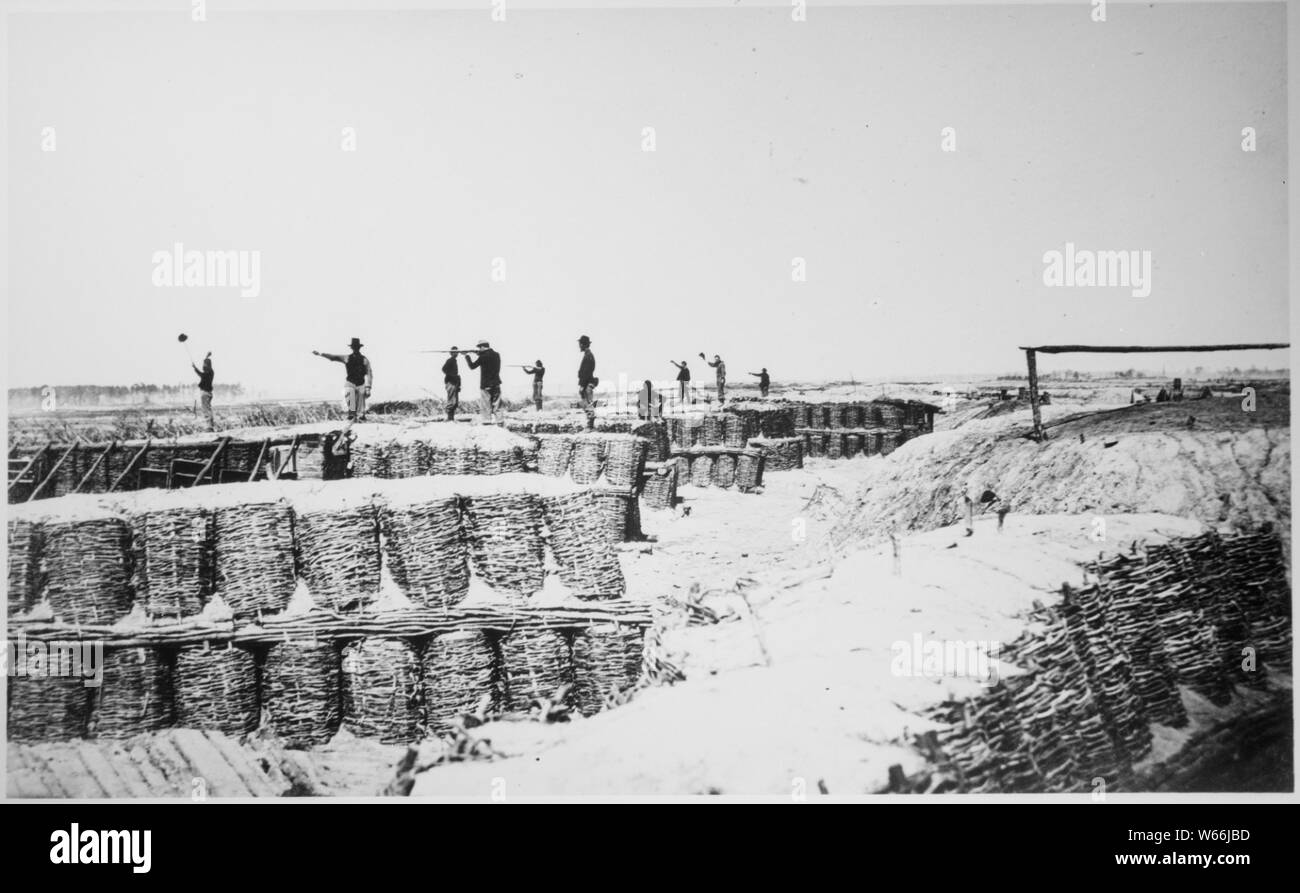 Interior of Fort Sedgewick (Fort Hell) near Petersburg., 04/1865 ...
