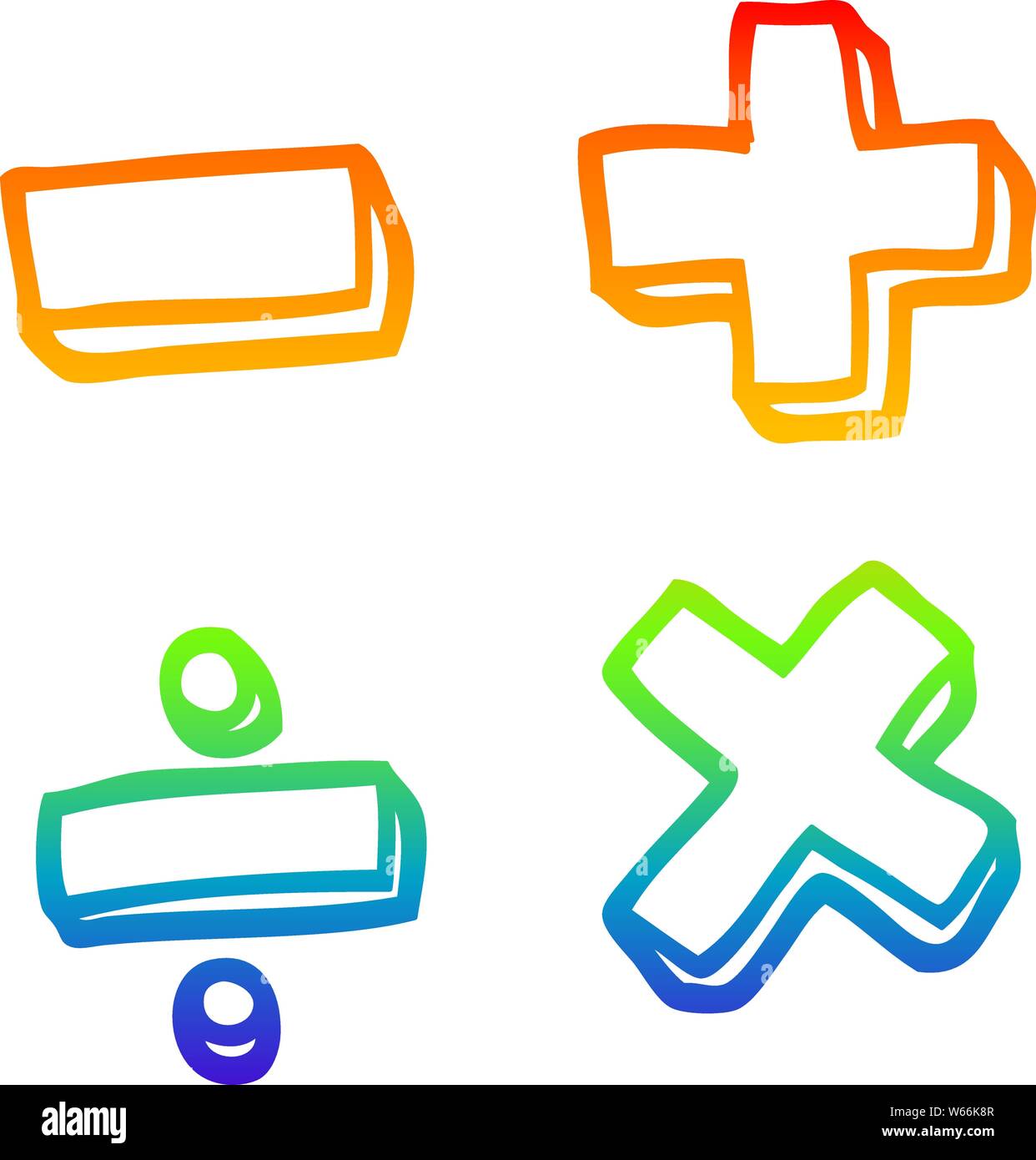 Math symbols hi-res stock photography and images - Alamy