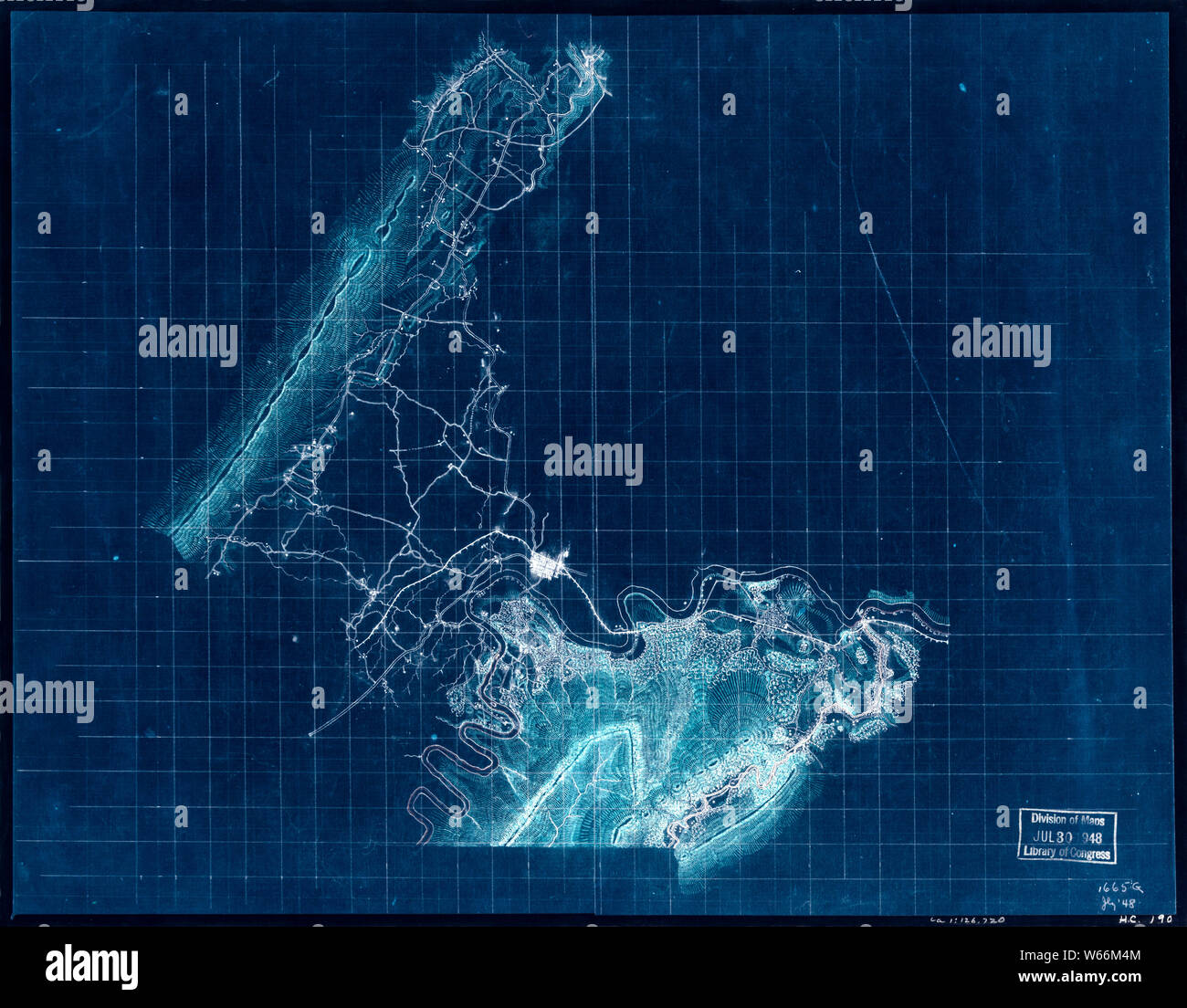 Civil War Maps 2135 Map of the vicinity of Strasburg Virginia Inverted ...