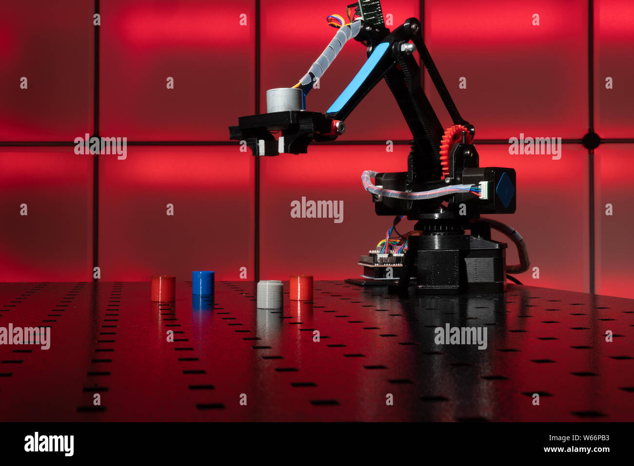 Model industrial robot arm industrial manipulator for making production ...