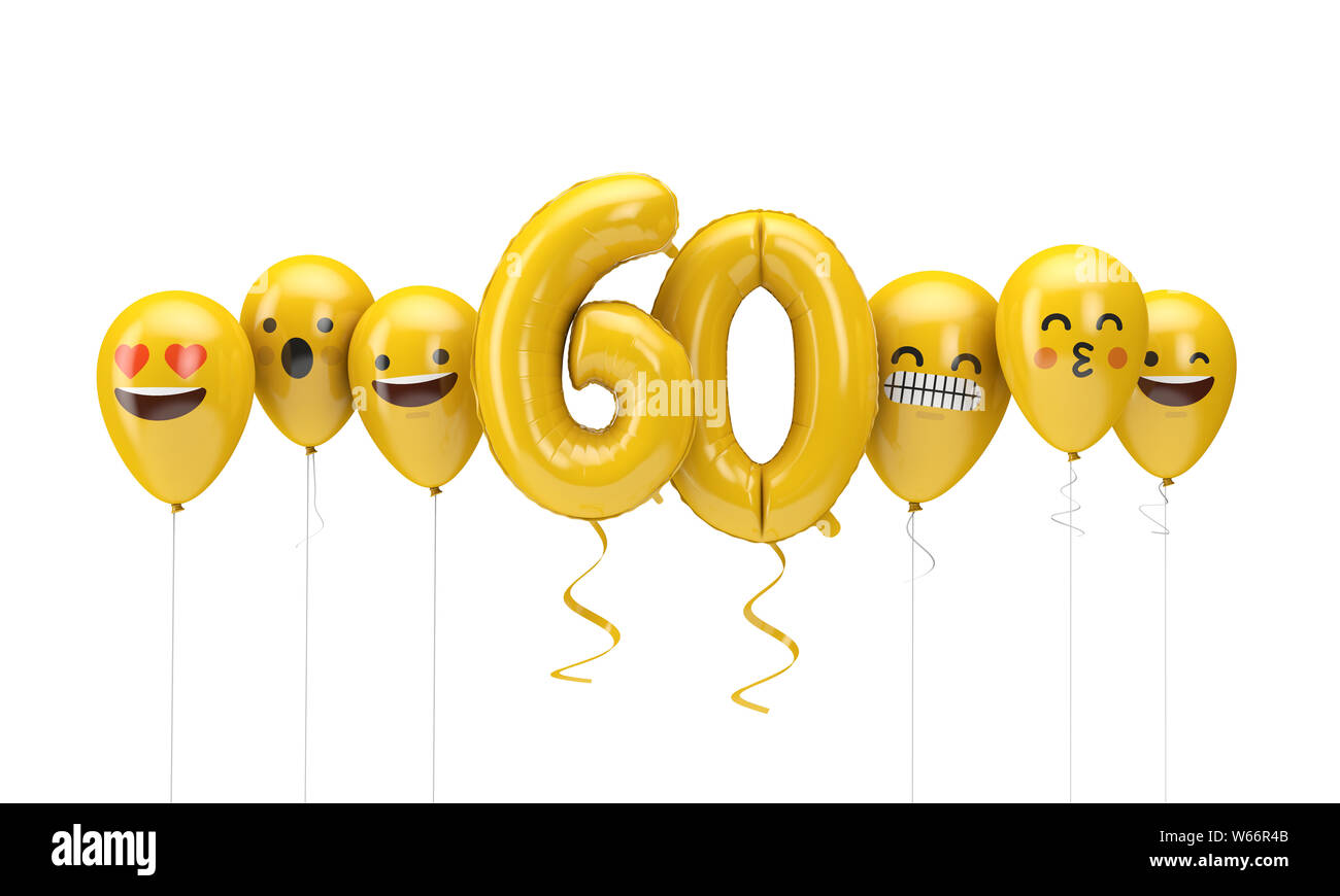 Happy 60th Birthday Cut Out Stock Images & Pictures - Alamy
