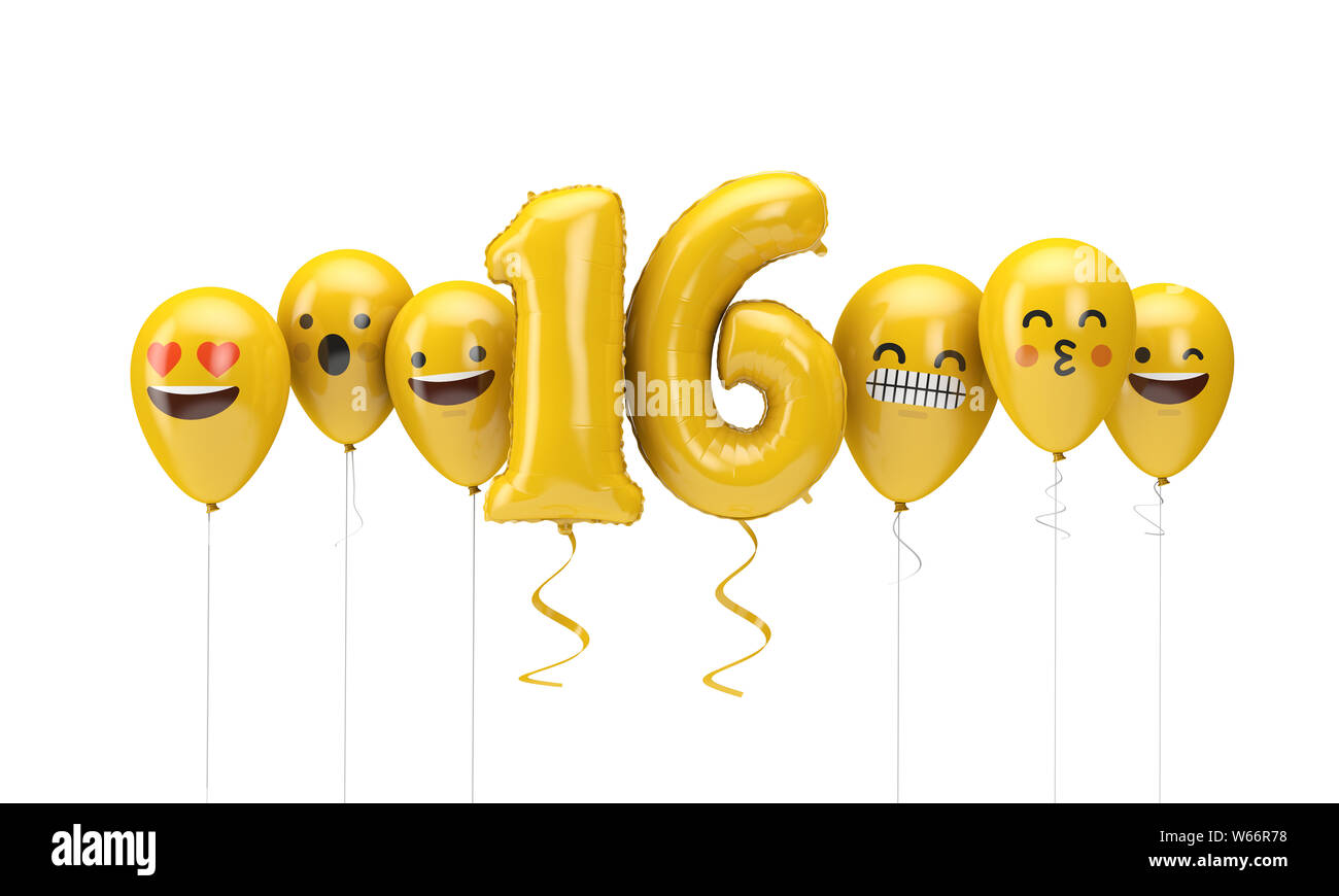 Number 16 Cut Out Stock Images & Pictures - Alamy