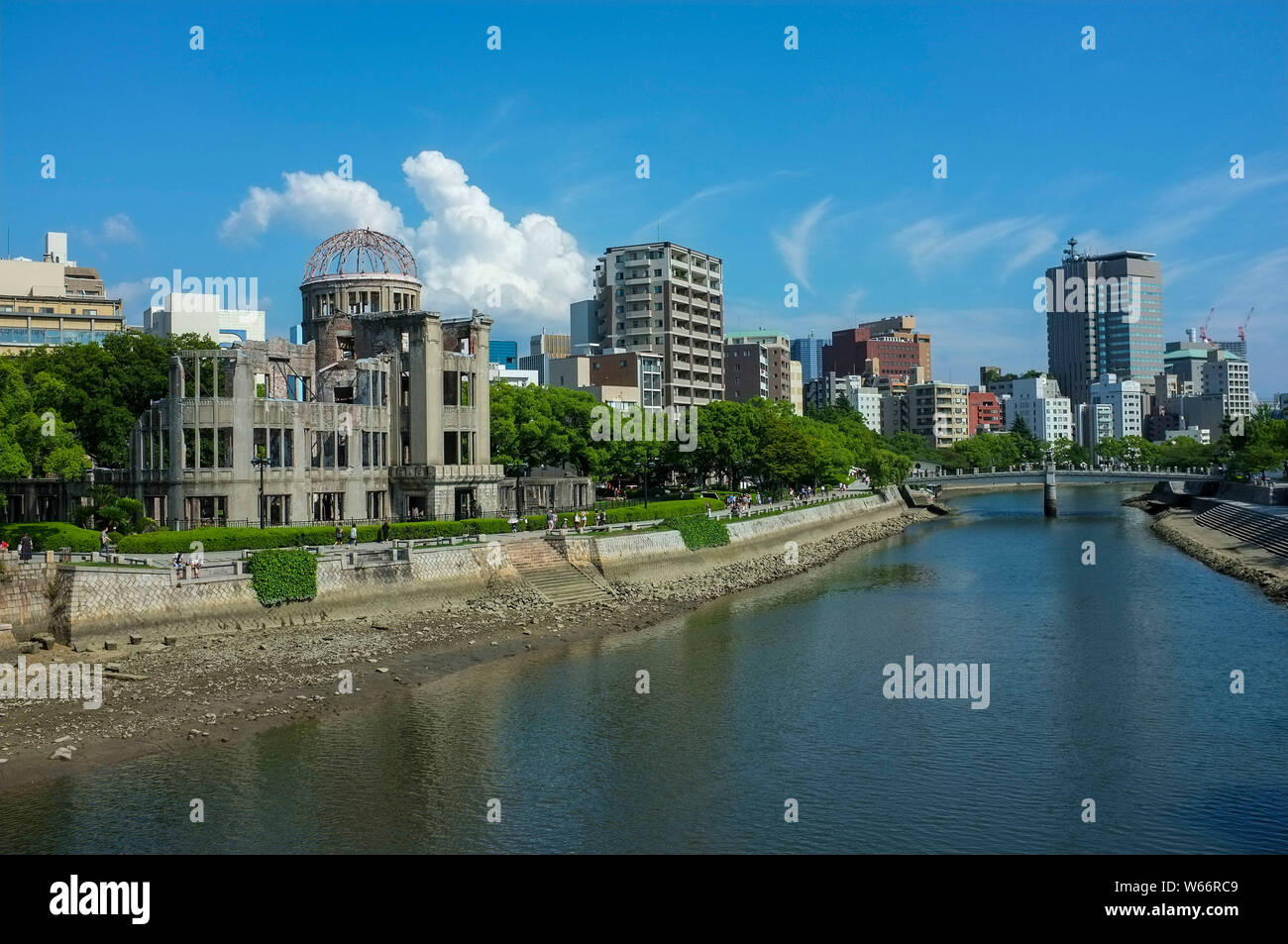 The Atomic Bomb Dome where At 8:15am on 6th August 1945, the first ...