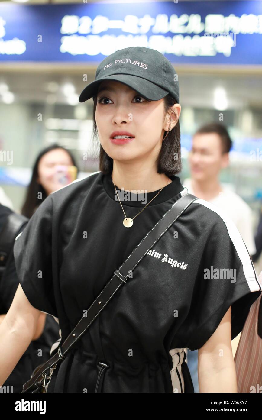Chinese singer and actress Victoria Song or Song Qian is pictured as ...