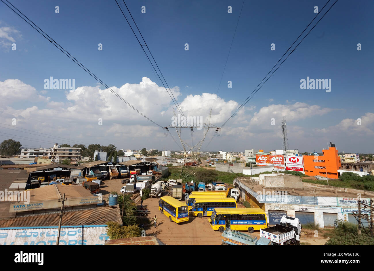 Electronic City is on Hosur road which is a major arterial highway of ...