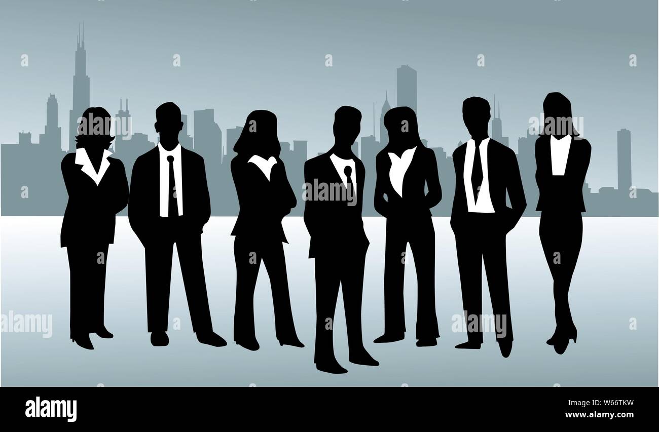 Business people vector illustration Stock Vector Image & Art - Alamy