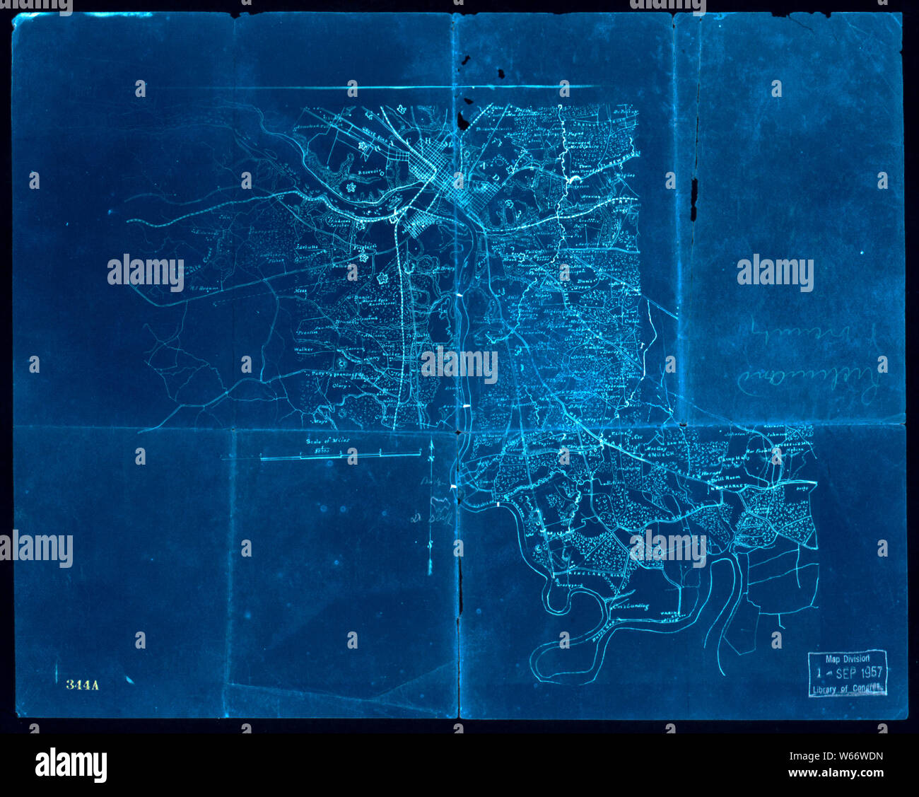 Civil War Maps 2200 Richmond vicinity Inverted Rebuild and Repair Stock ...