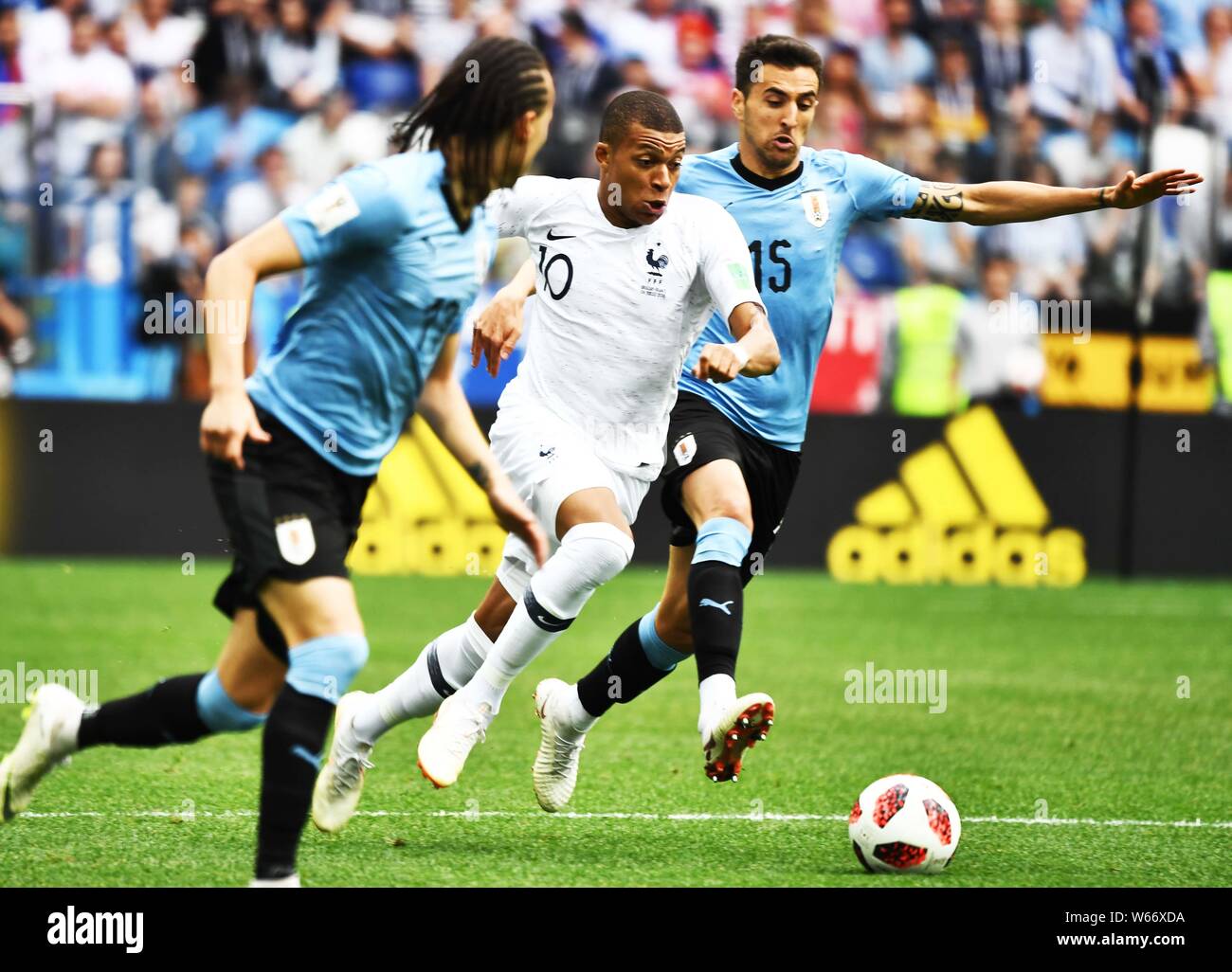 Kylian mbappe world cup 2018 hi-res stock photography and images - Alamy