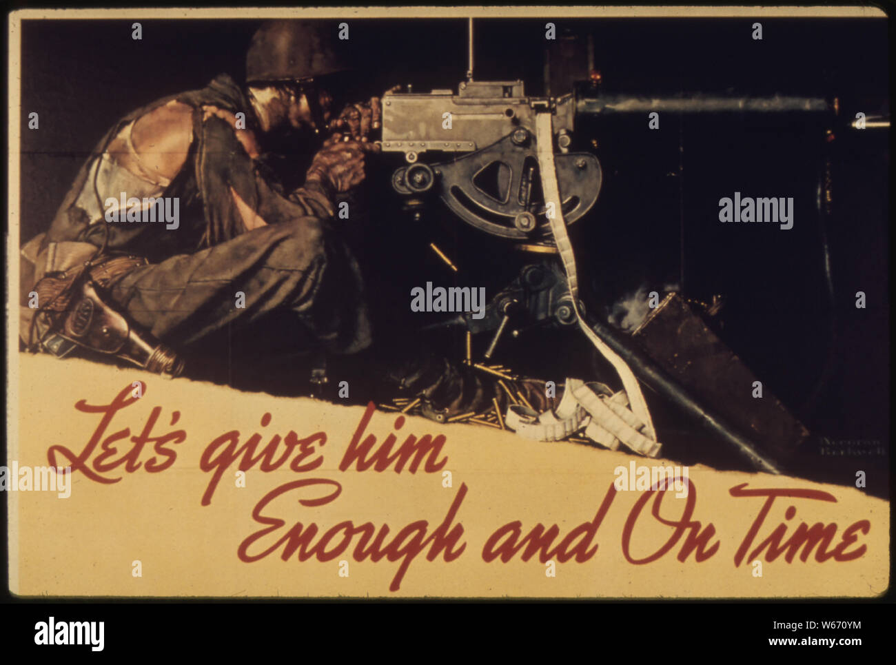 Let's give him enough and on time Stock Photo - Alamy