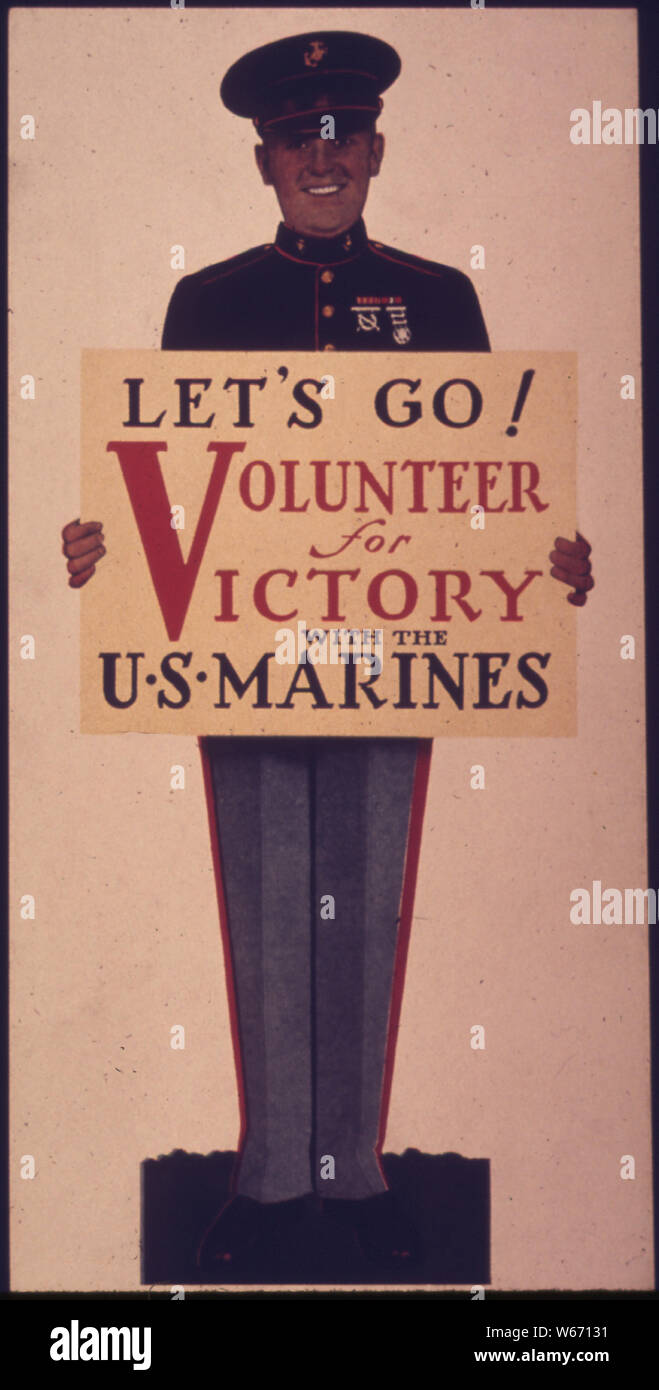 Volunteer marines hi-res stock photography and images - Alamy