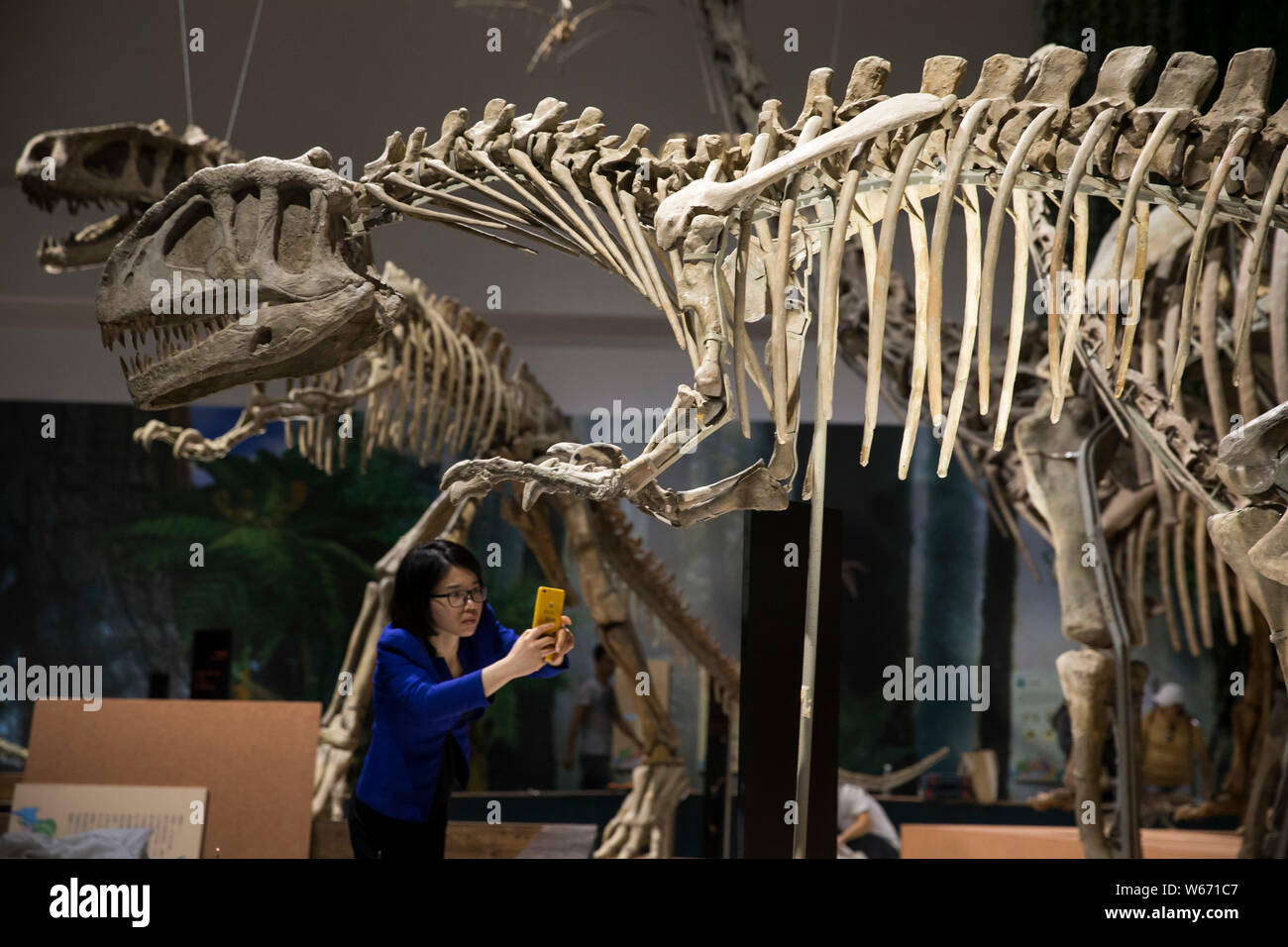Jurassic world the exhibition hi-res stock photography and images - Alamy