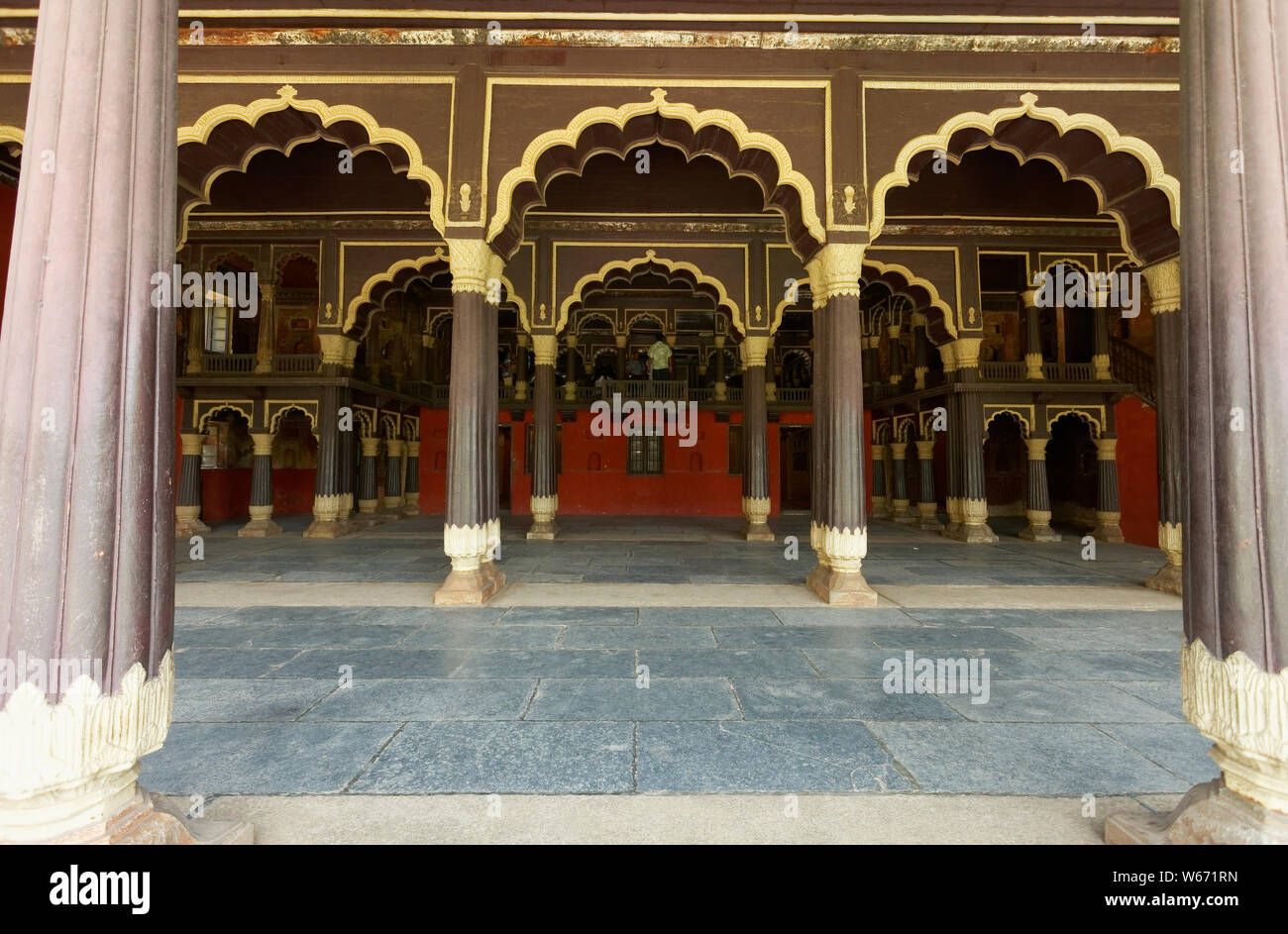 Tipu sultan summer palace bangalore hi-res stock photography and images ...