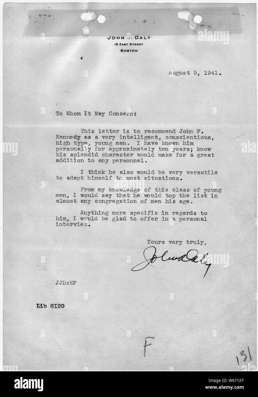 Company Recommendation Letter