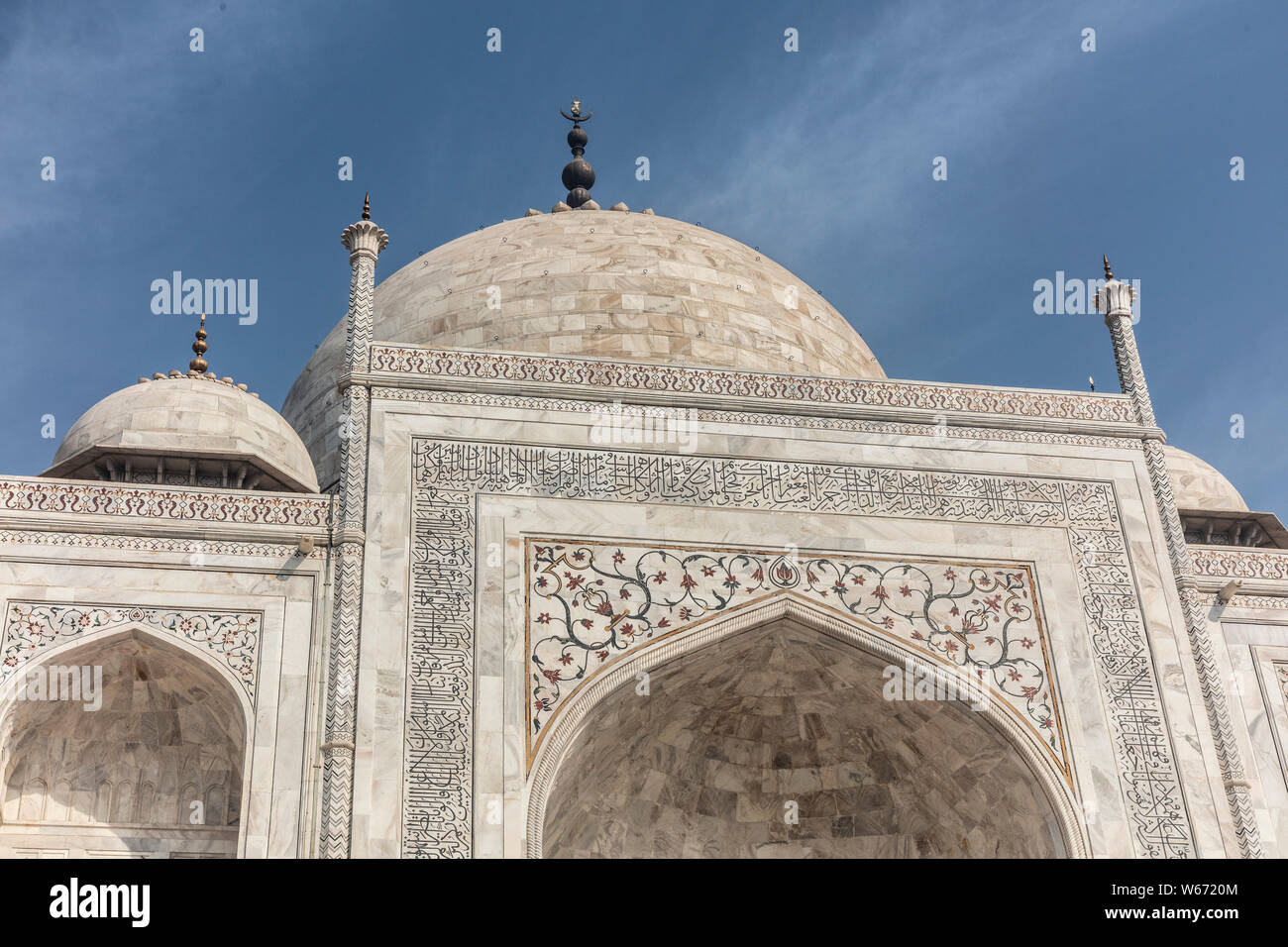 Taj Mahal close up Stock Photo - Alamy