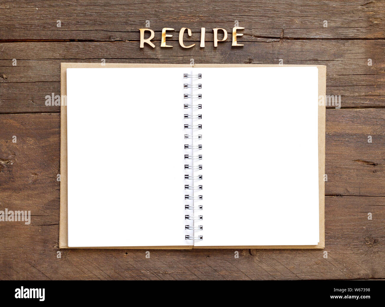 Word Recipes High Resolution Stock Photography and Images - Alamy