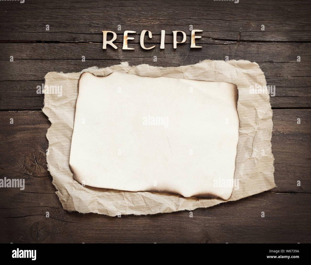 Word recipes hi-res stock photography and images - Alamy