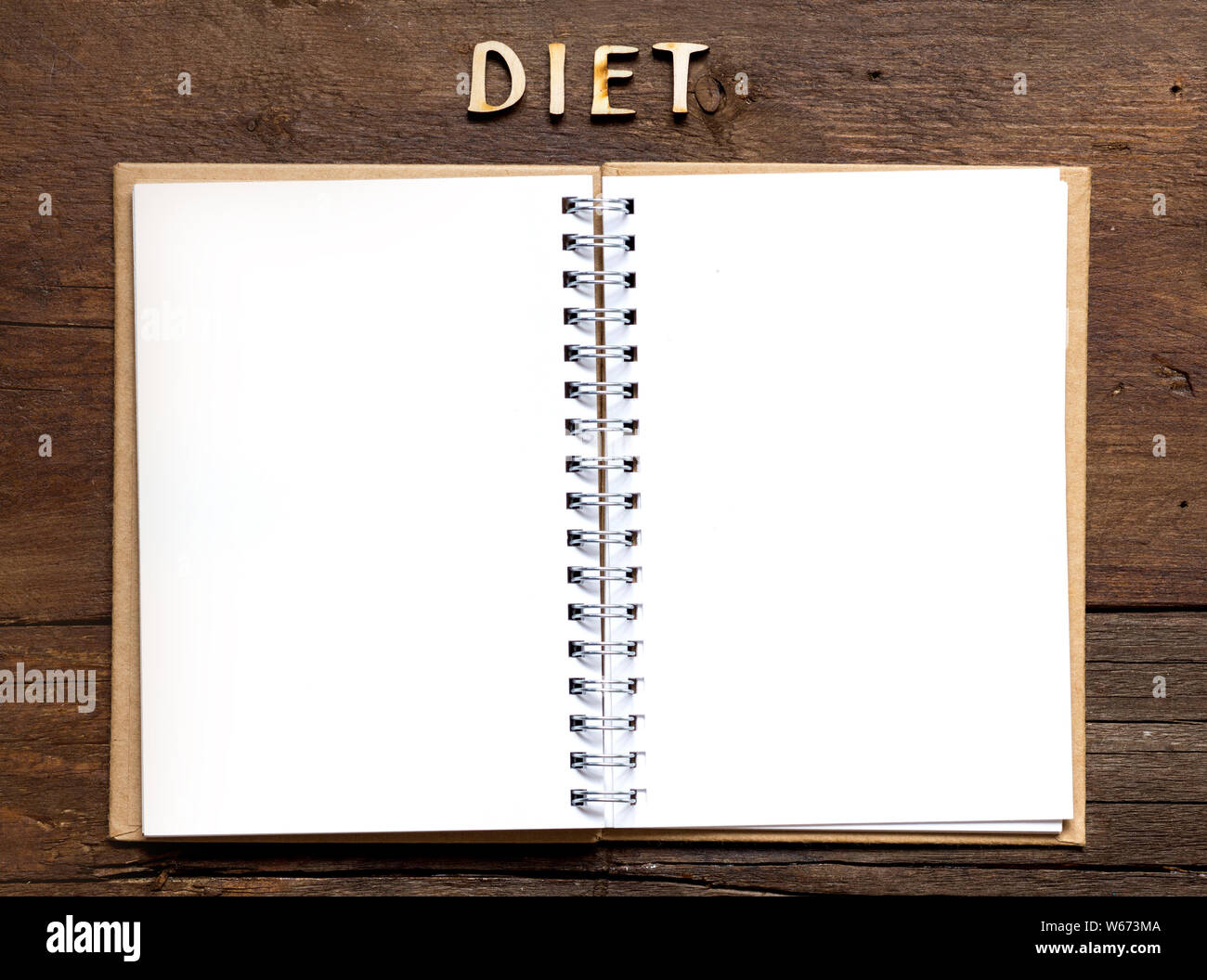 Diet notebook hi-res stock photography and images - Alamy