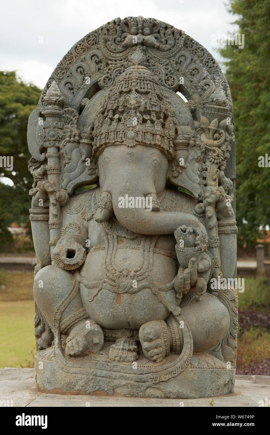 Hoysaleswara temple, also referred simply as the Halebidu temple, is a ...