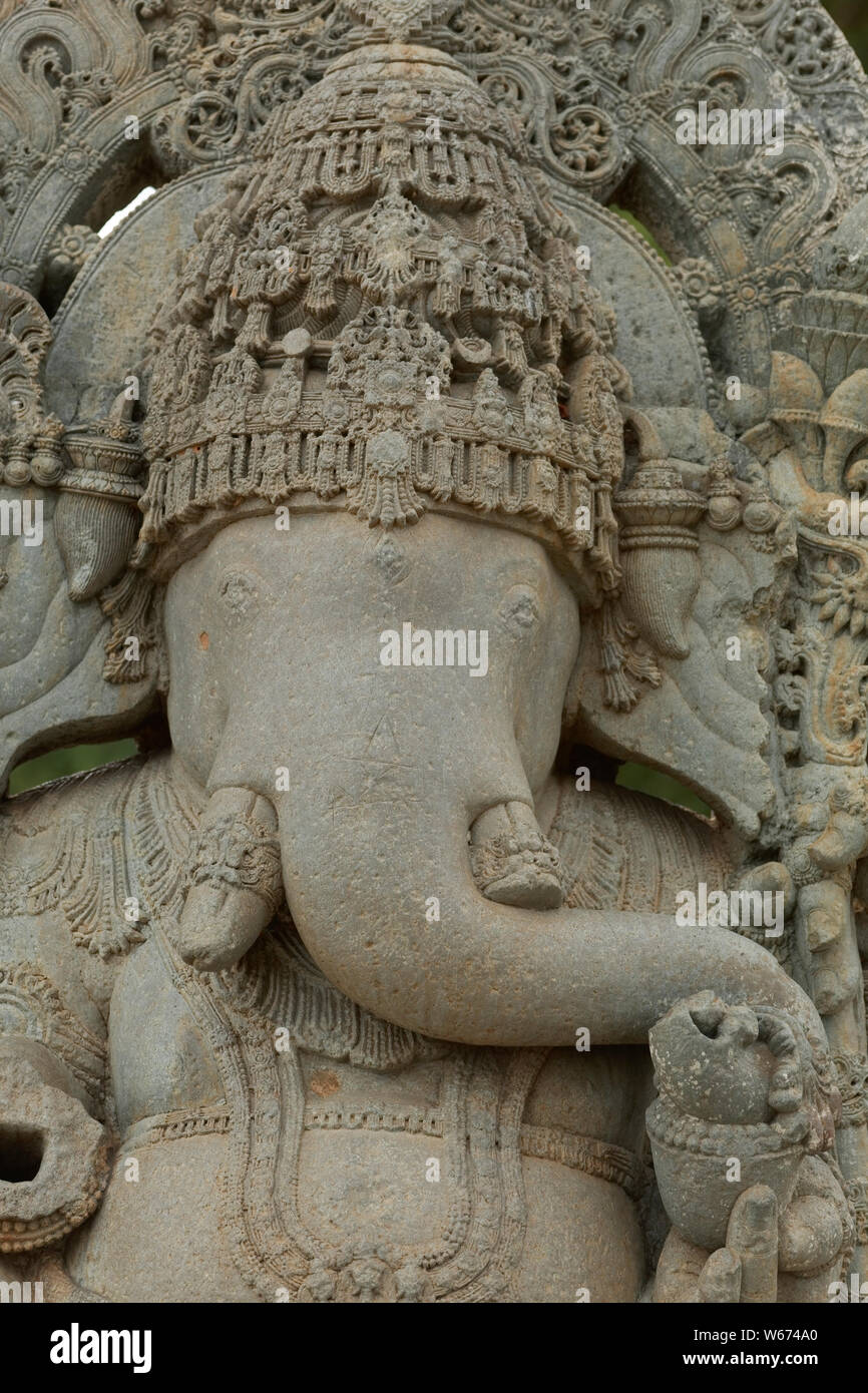 Hoysaleswara temple, also referred simply as the Halebidu temple, is a ...