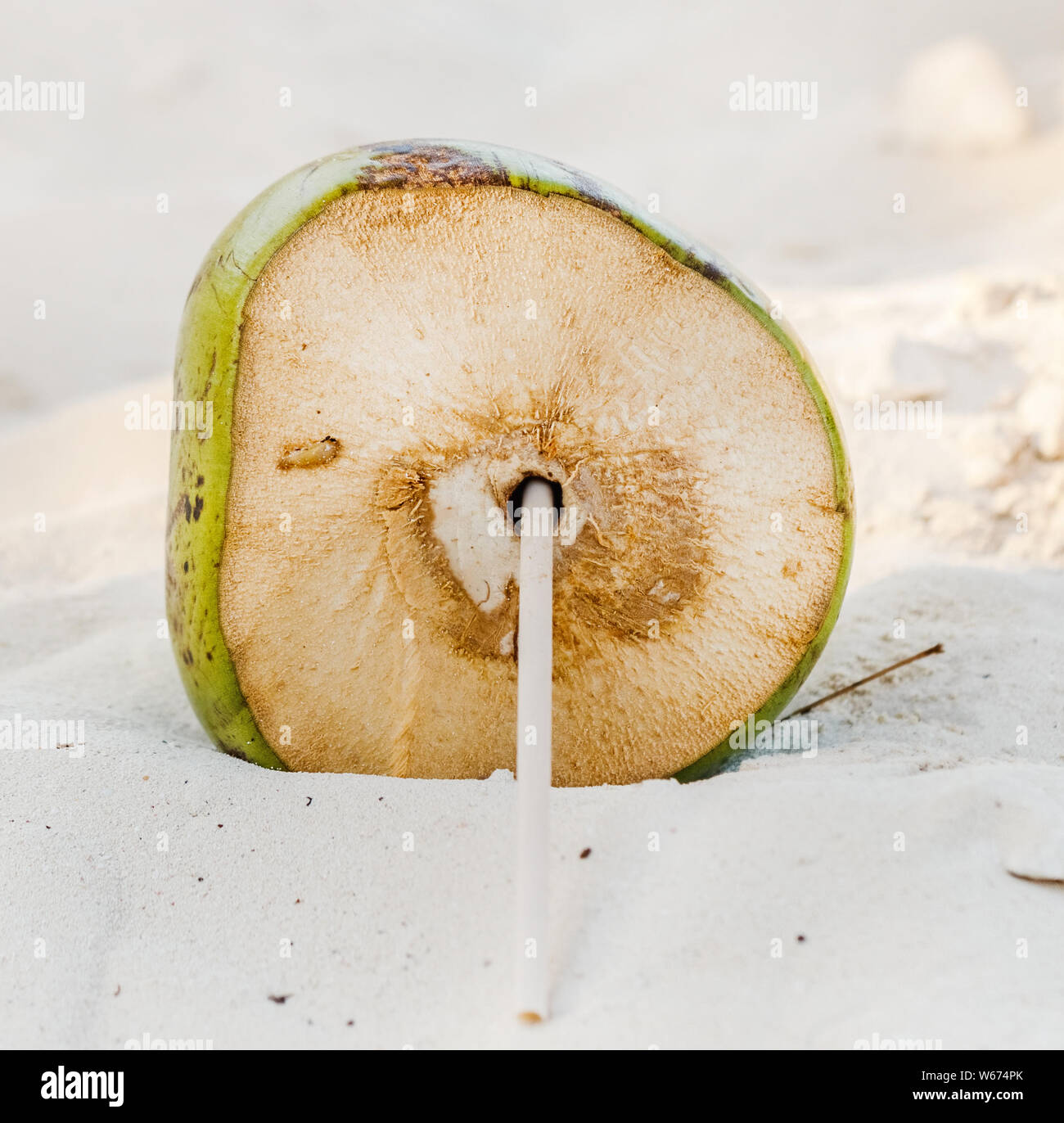 Inside coconut hi-res stock photography and images - Alamy