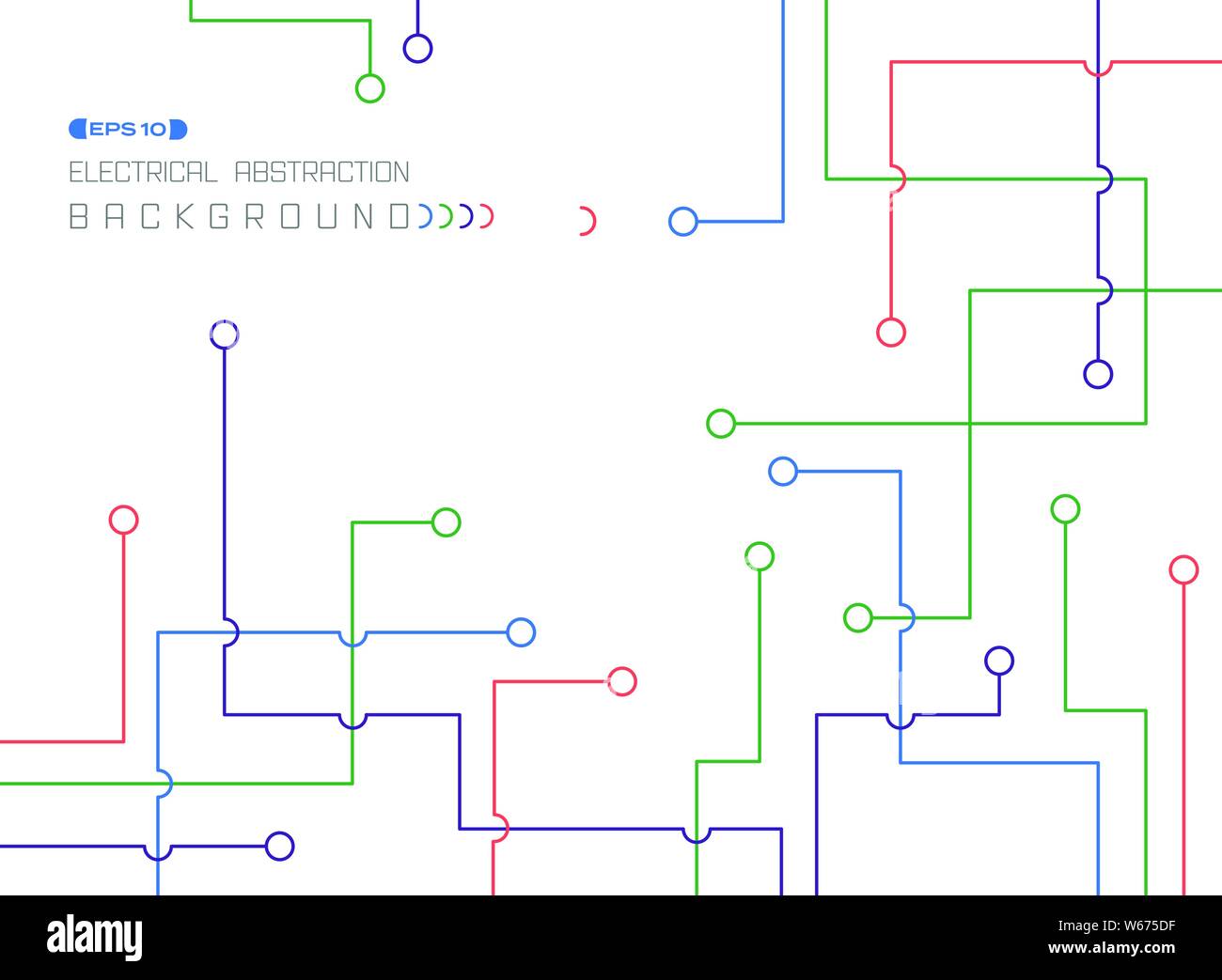 Electrical art Stock Vector Images - Alamy