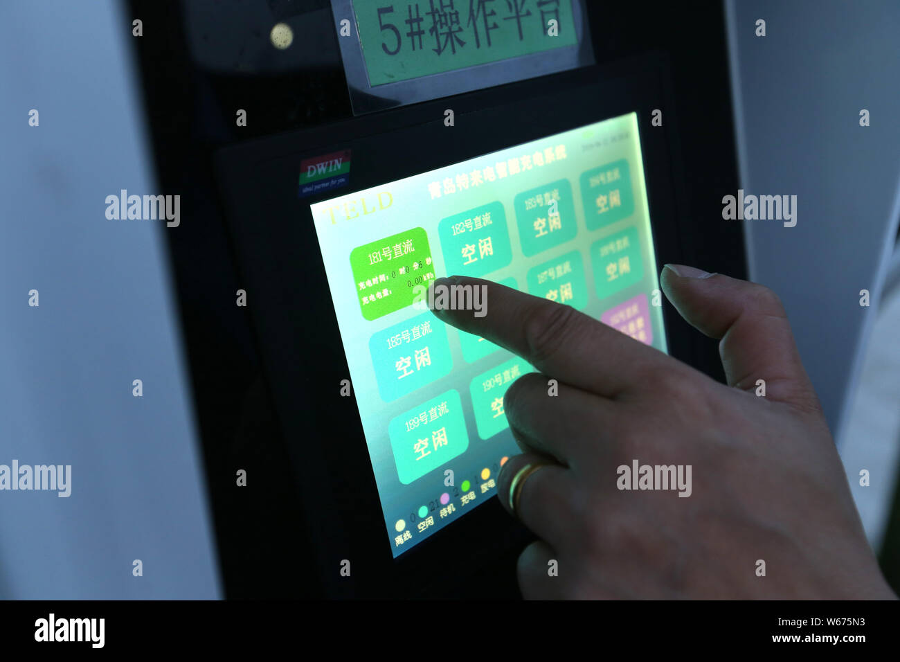 Shanghai electric bus hi-res stock photography and images - Alamy