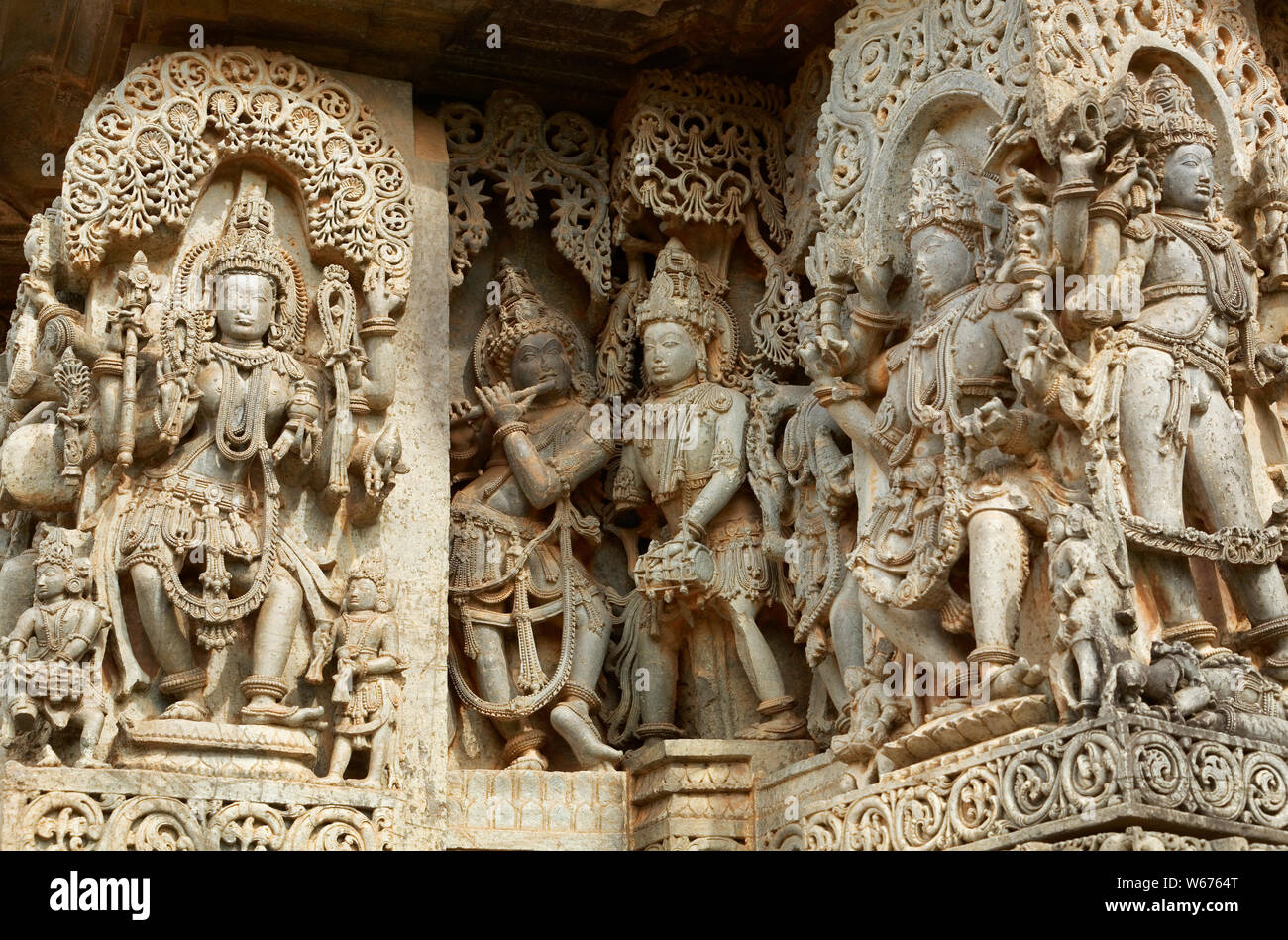 Hoysaleswara temple, also referred simply as the Halebidu temple, is a ...