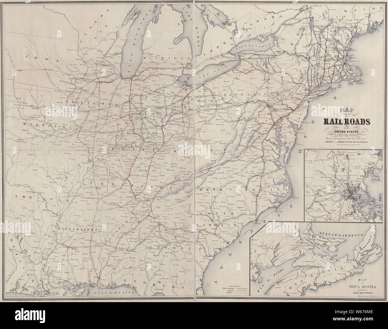 American progress rail hi-res stock photography and images - Alamy