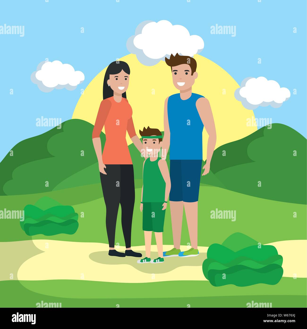 Moderndaughter Stock Vector Images - Alamy