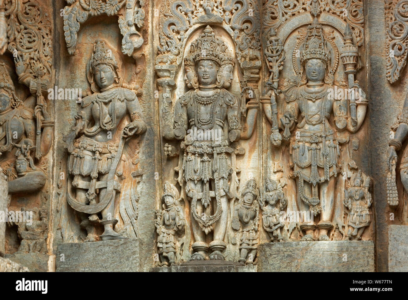 Hoysaleswara temple, also referred simply as the Halebidu temple, is a ...
